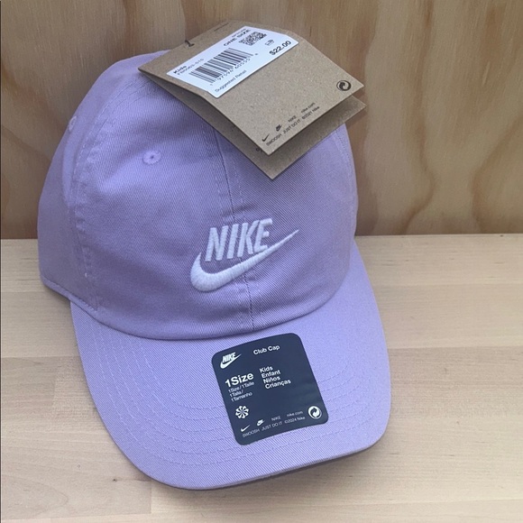 Nike | Accessories | Nike Kids Size Lavender Cap | Poshmark